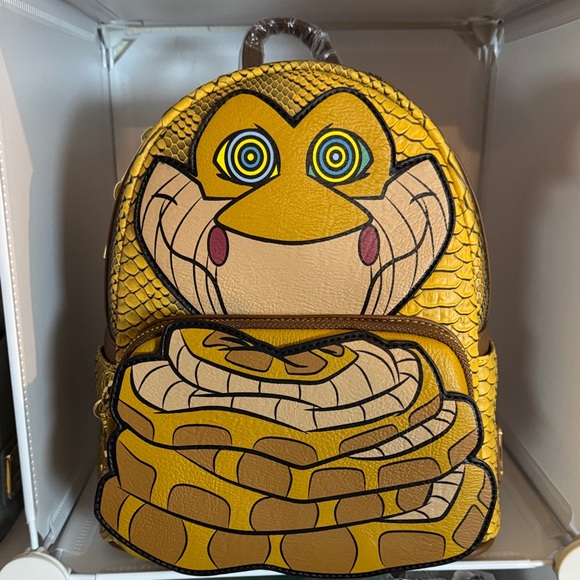 Loungefly | Bags | Loungefly Yellow Snake Backpack | Poshmark
